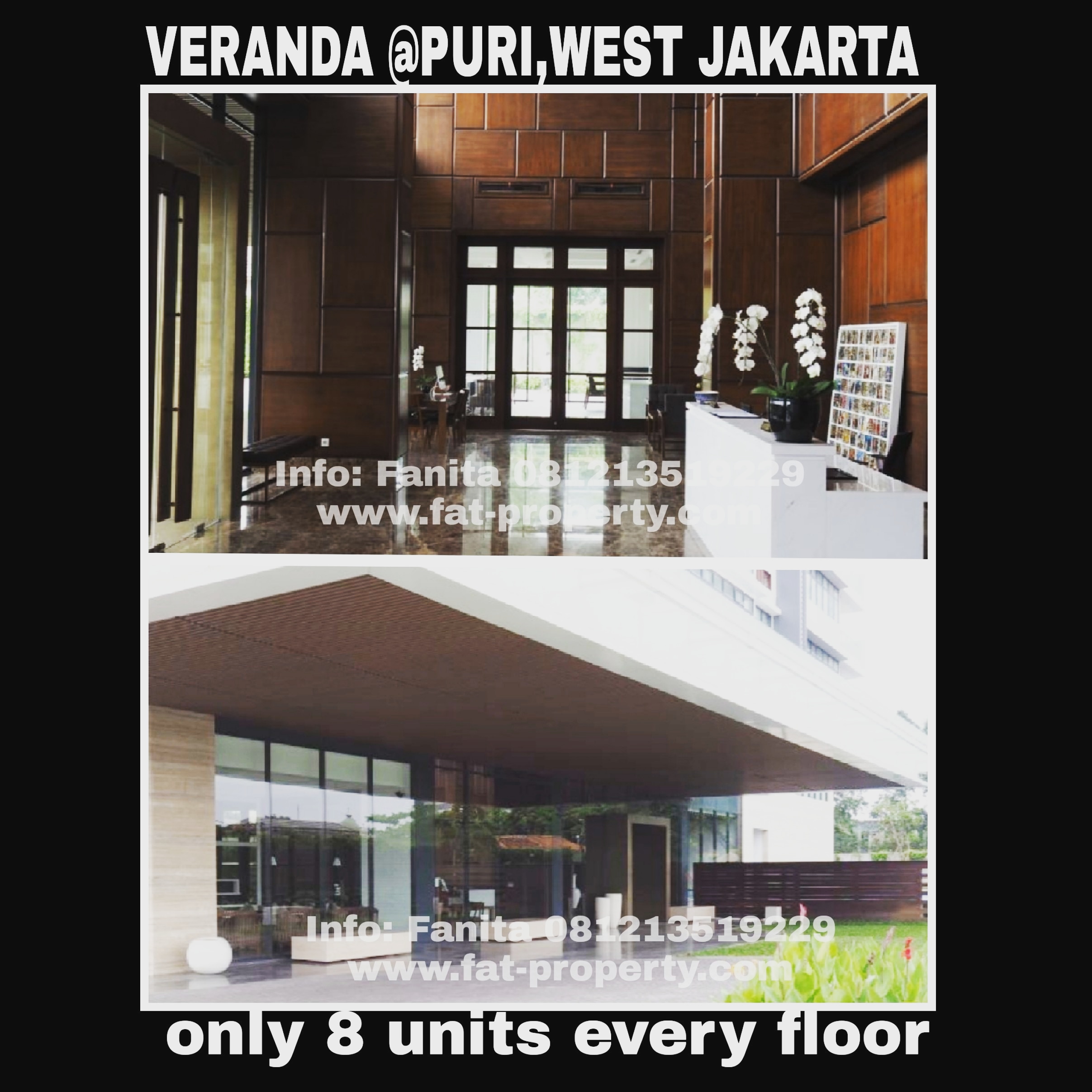 Apartment Veranda Puri Dijual Ukuran 139m2 | FAT Property