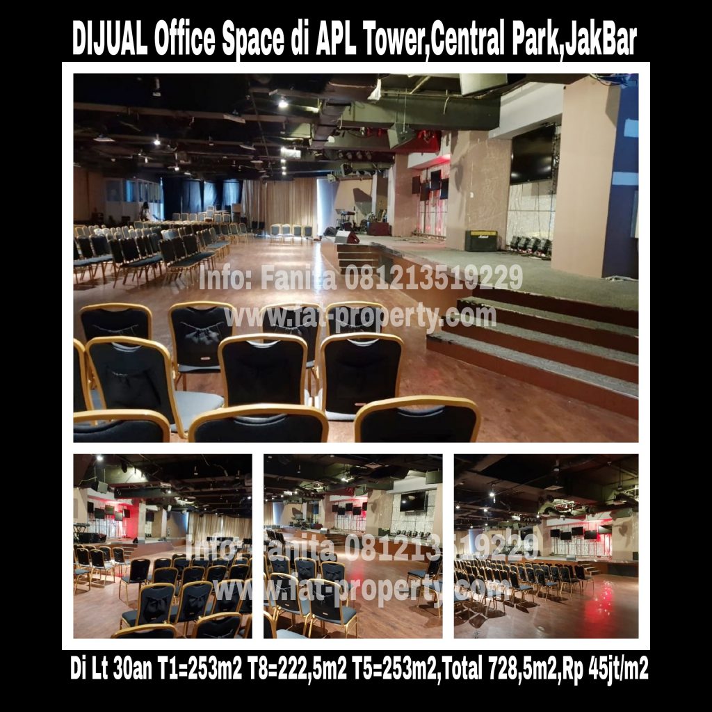 Office Space Dijual di APL Tower, Central Park, Jakarta Barat | FAT ...